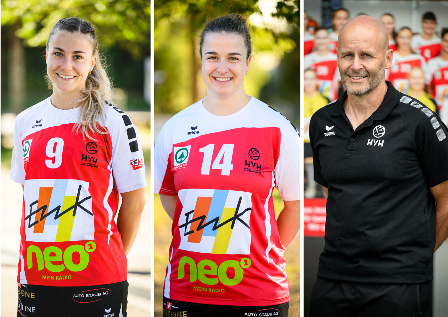 Schmied und Haas verlängern beim HV Herzogenbuchsee - Handball Schweiz