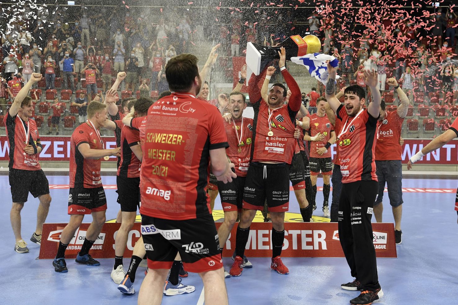 PFADI WINTERTHUR IST ZUM 10. MAL SCHWEIZER MEISTER - Handball Schweiz