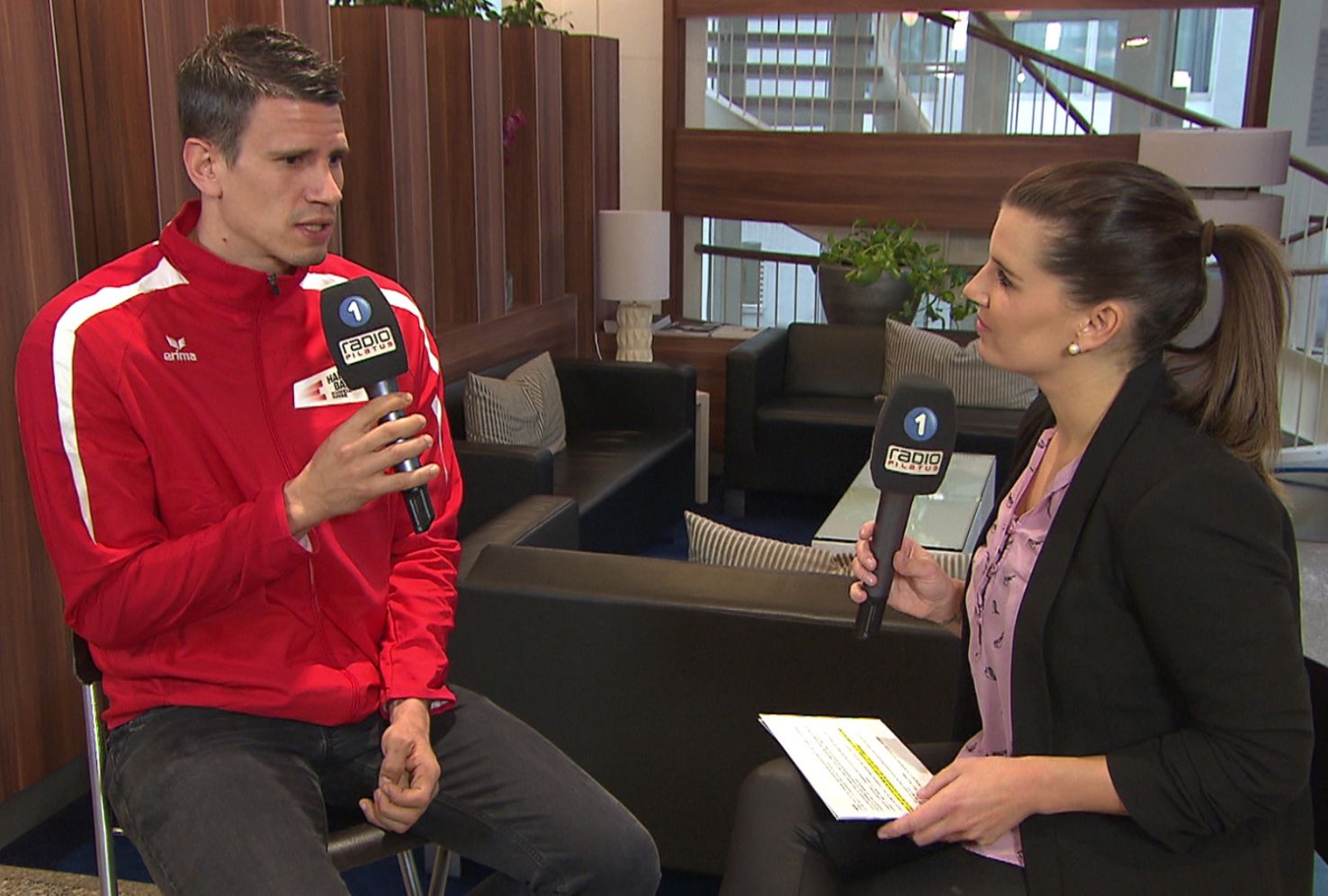 Andy Schmid im Interview auf Tele 1 - Handball Schweiz