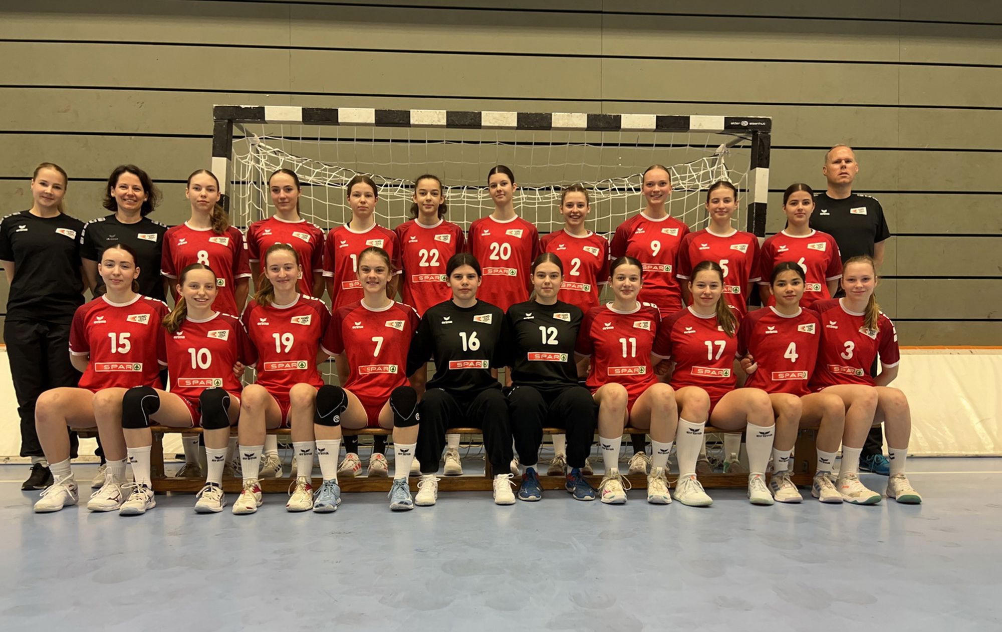 Frauen U16 - Handball Schweiz