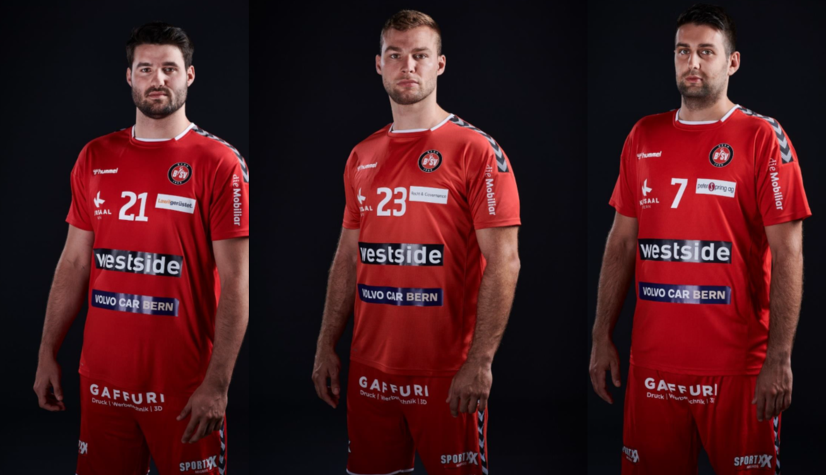 Ante Kaleb, Lucas Rohr und Kaspar Arn verlängern beim BSV Bern ...