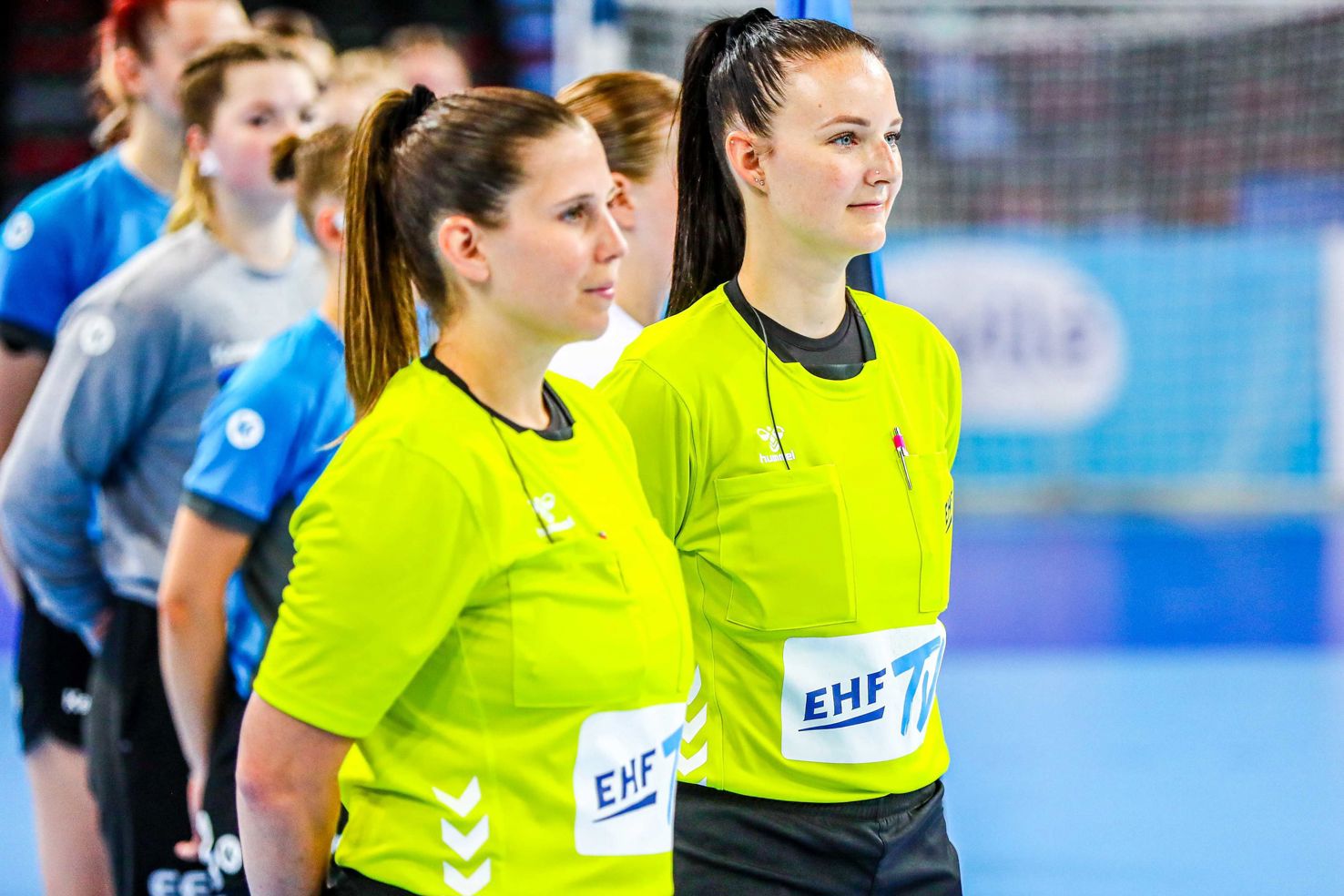 Müller/Schaad neu als EHF-Referees aufgenommen - Handball Schweiz