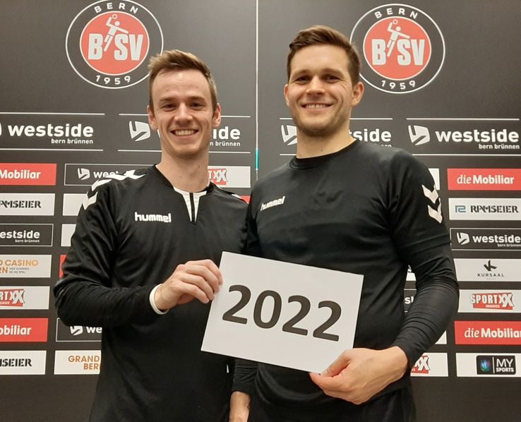 Tobias Baumgartner und Marco Strahm bis 2022 beim BSV Bern - Handball ...