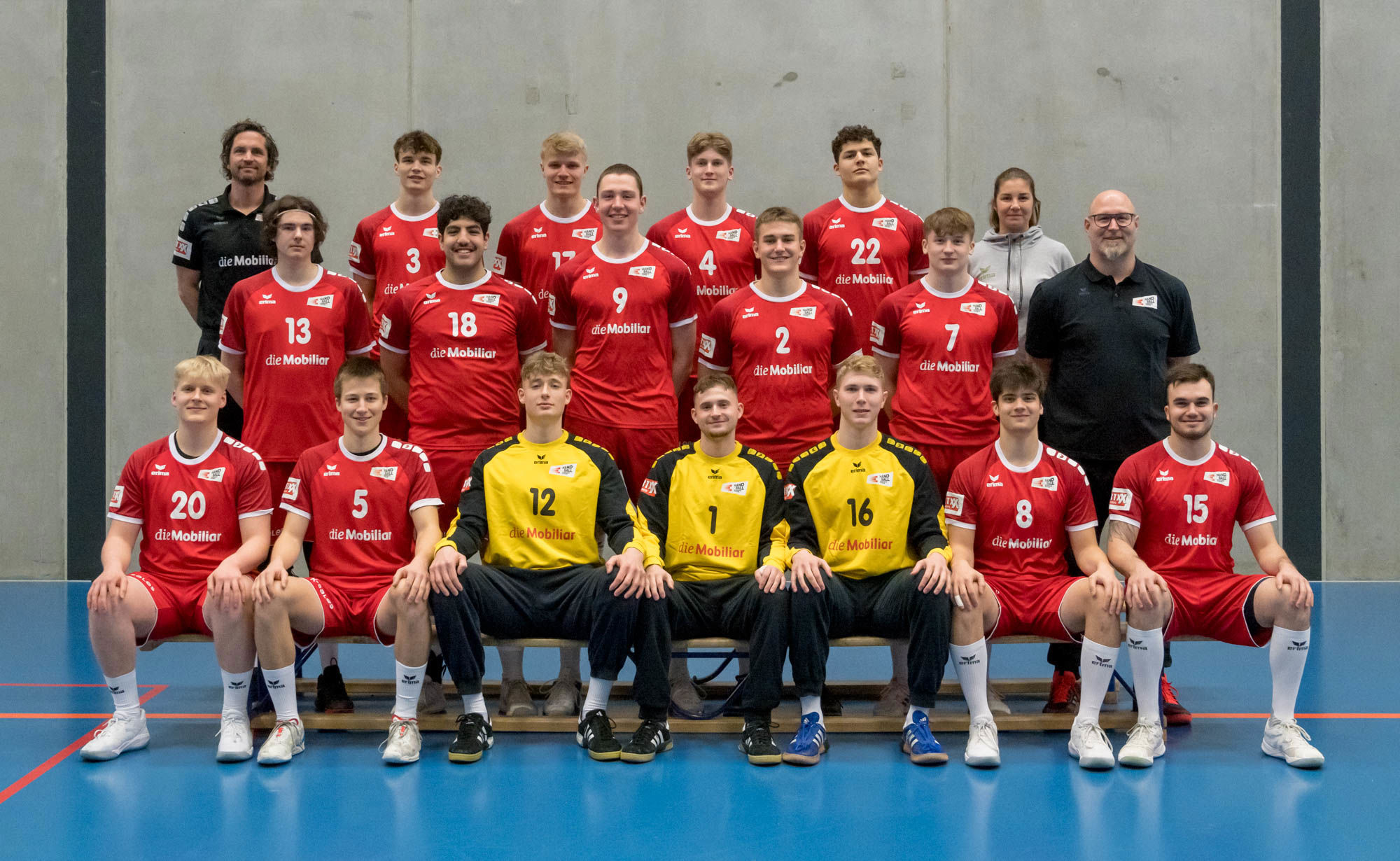 U21 Handball Nationalmannschaft Kader