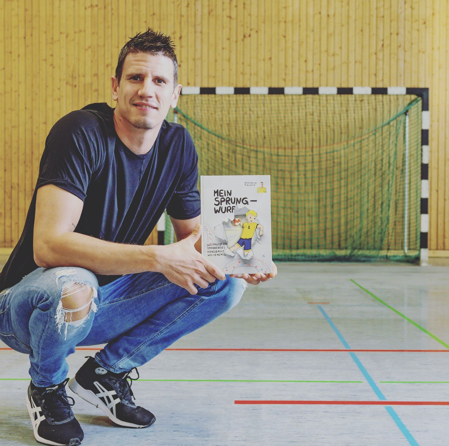 «Mein Sprungwurf» – ein Kinderbuch von Andy Schmid - Handball Schweiz